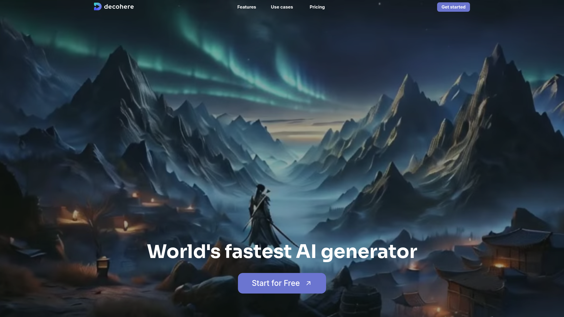 Decohere - World's Fastest AI Generator