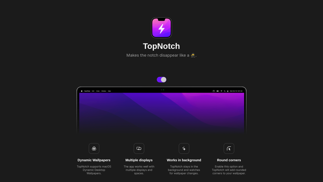 TopNotch - Makes the notch disappear like a ninja